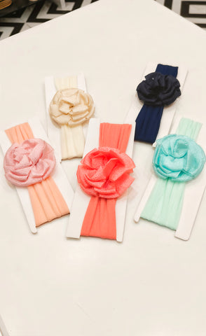 Flower Magic Soft Hair Bands – Pretty Little Things